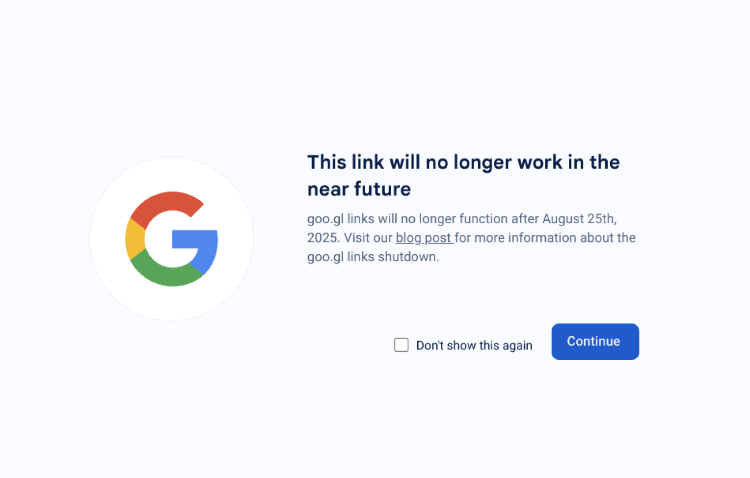 Google URL Shortener Update: Active goo.gl Links Will Keep Working